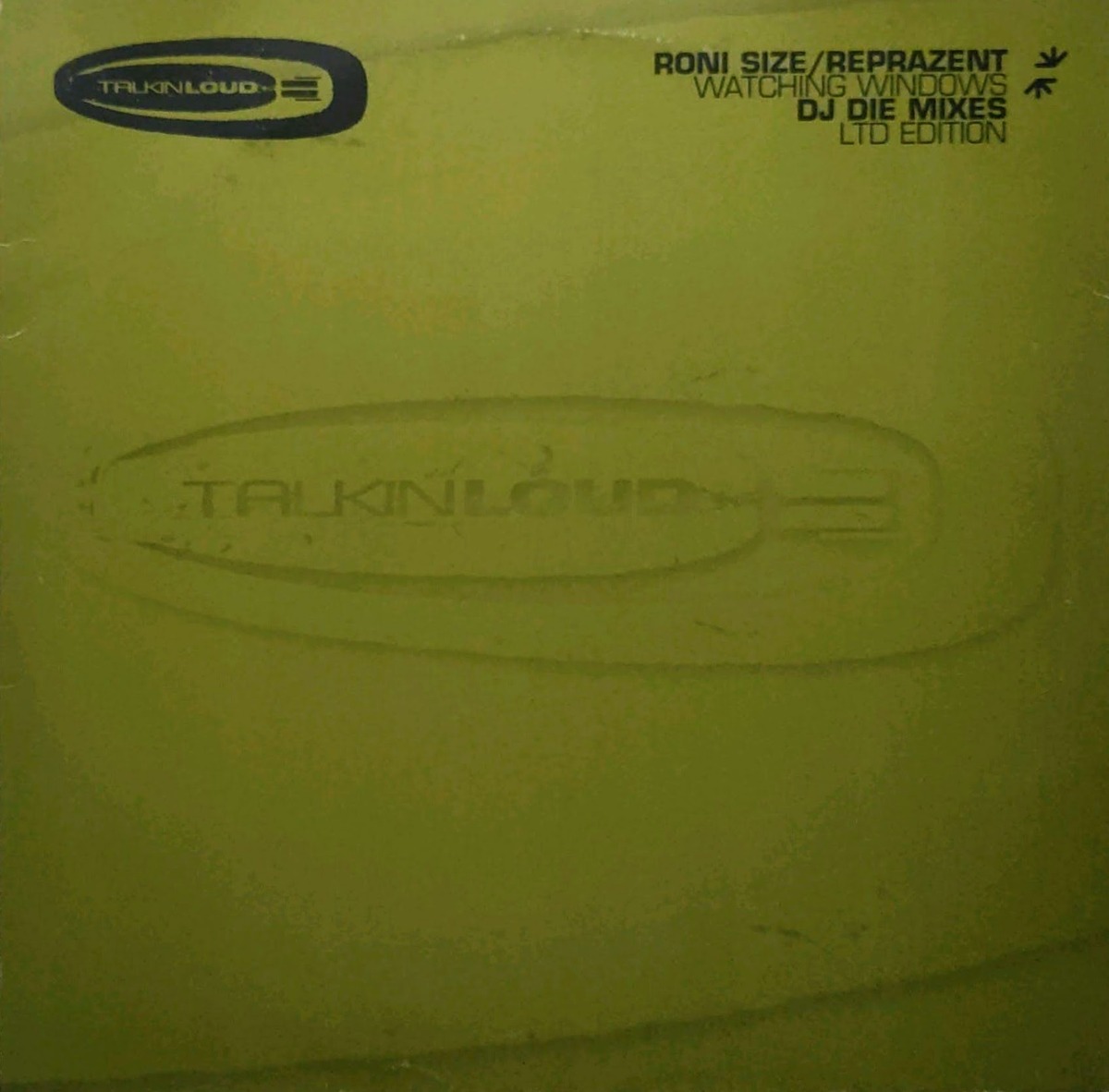 Roni Size / Reprazent - Watching Windows (DJ Die Mixes) [Talkin' Loud ...
