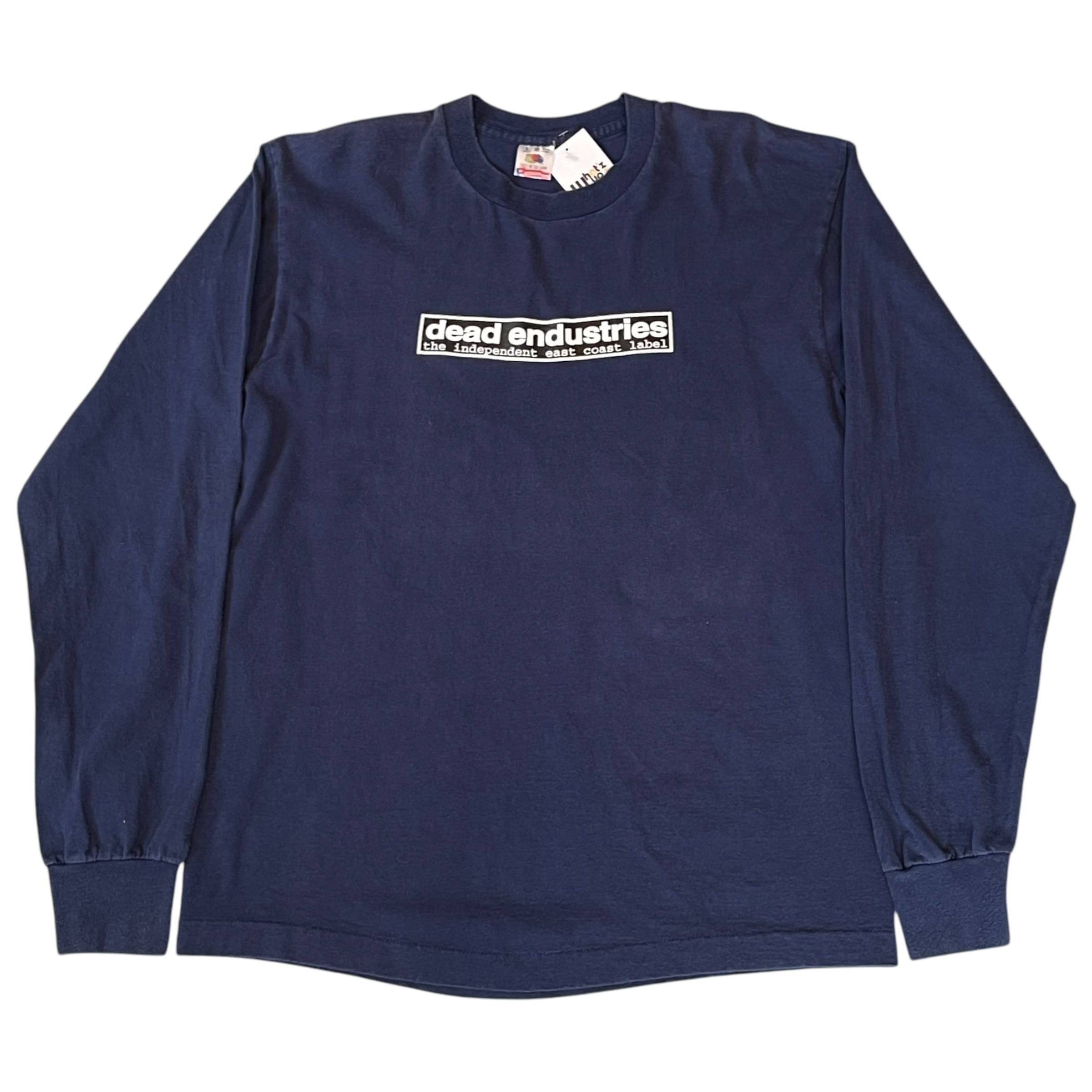 90s DEAD END "dead endustries" parody L/S T-shirt | Pay ID
