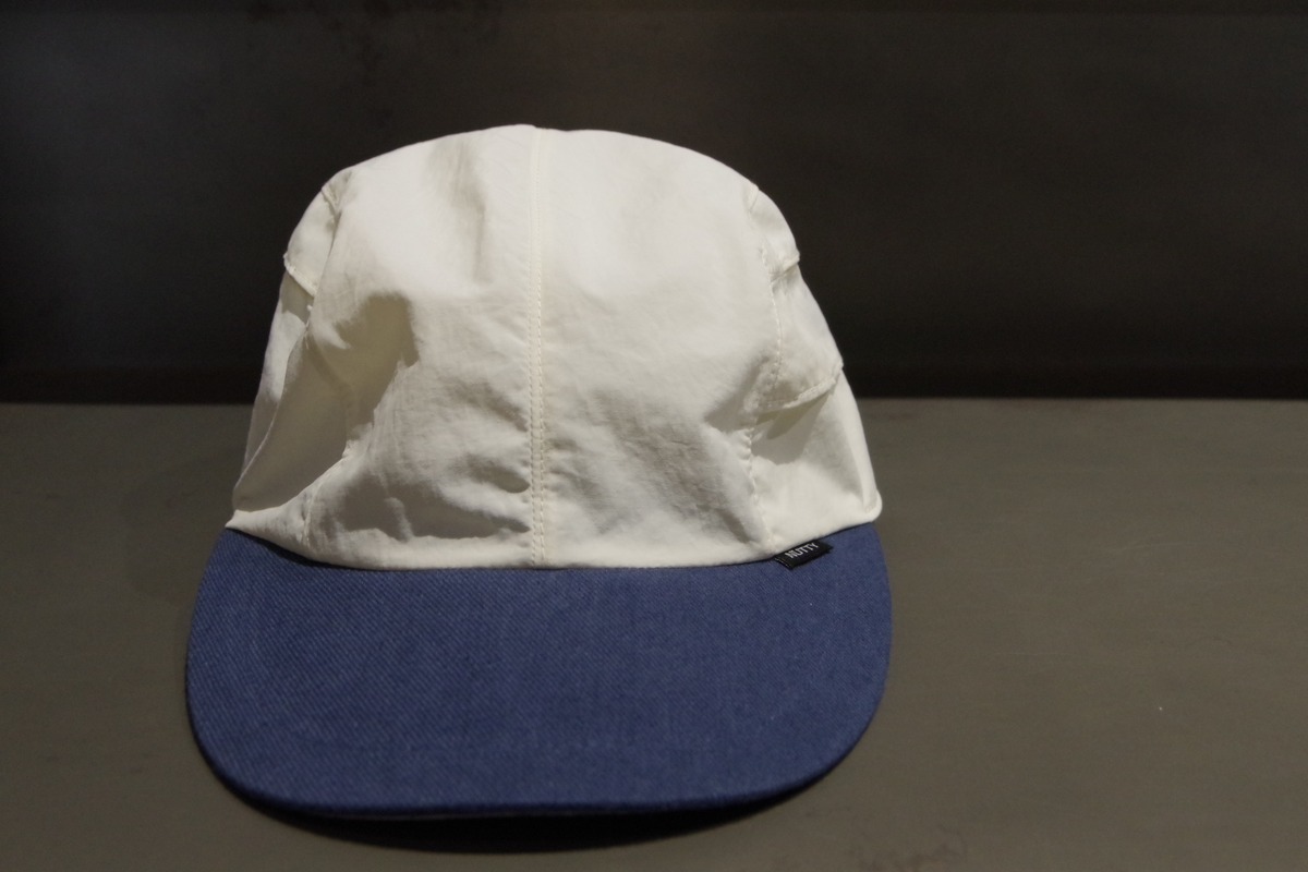 nuttyclothing Ramble twotone cap/Ecru white×Navy | SHHH ONLINE STORE