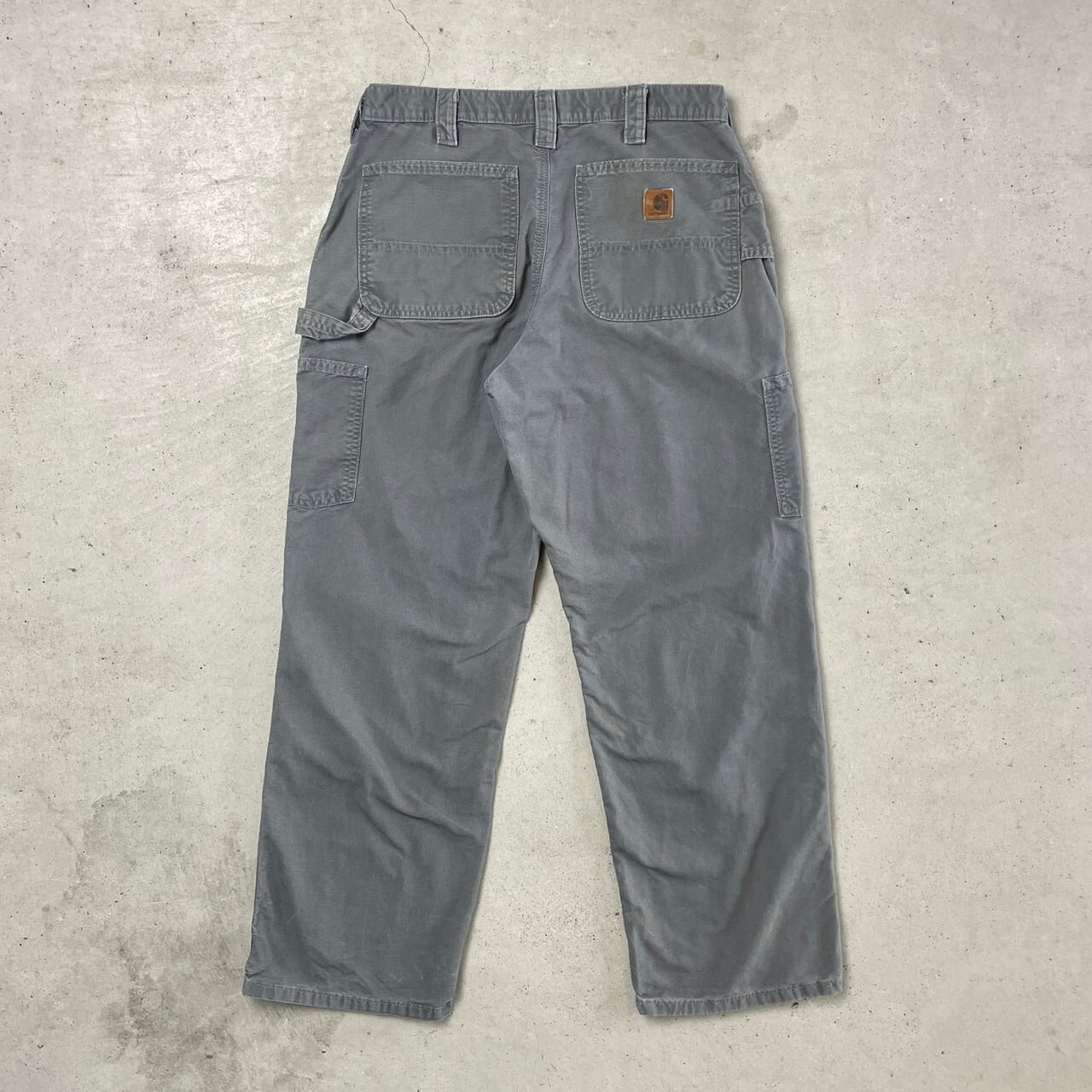 Carhartt カーハート ペインターパンツ ダック地 メンズW33 古着 ライトオンス B151 FAT グレー【ワークパンツ】/グレー ...