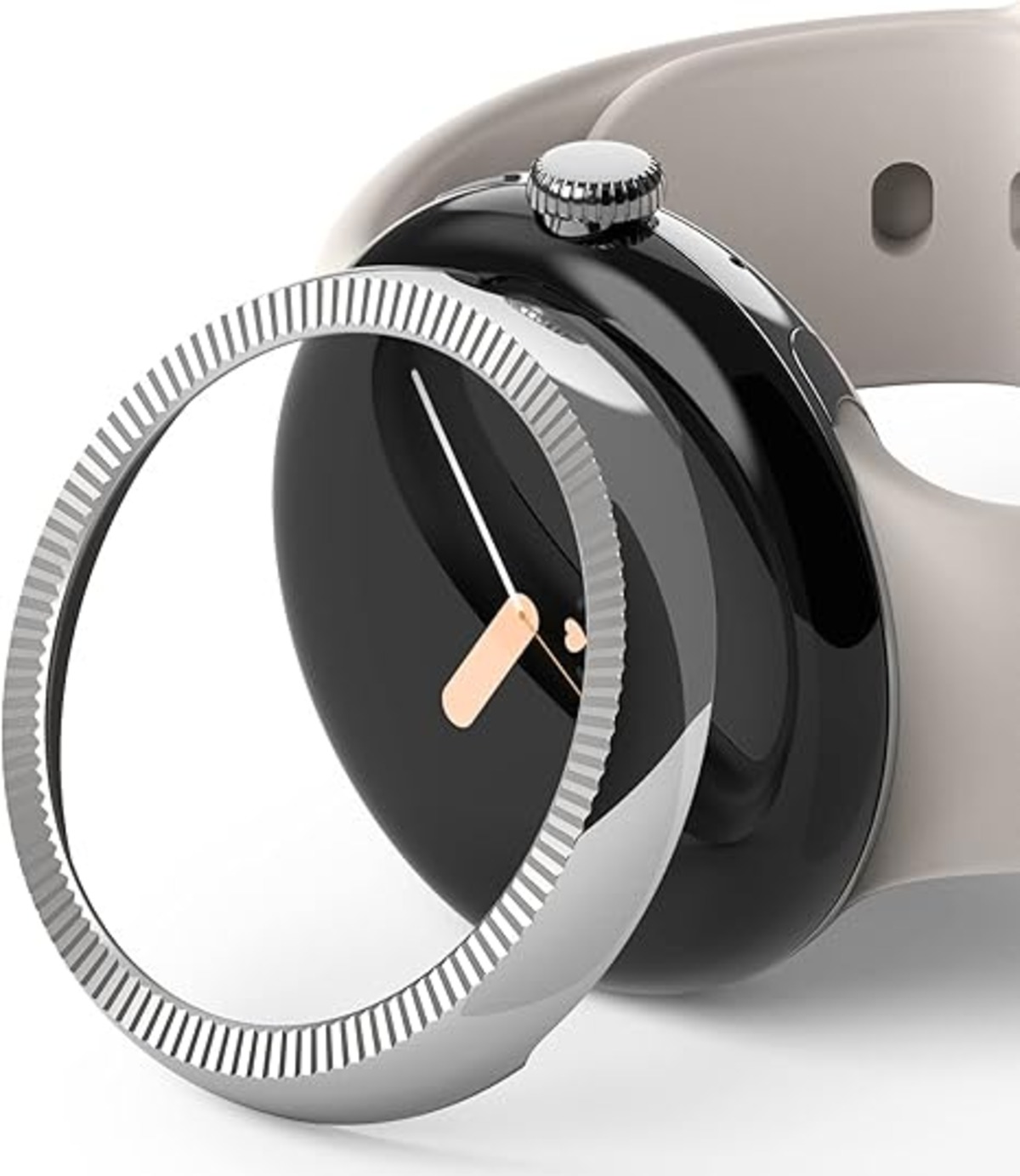 【Ringke】Google Pixel Watch 1 ケース BEZEL STYLING ステンレス製 バンパー カスタム 保護 フレーム ...