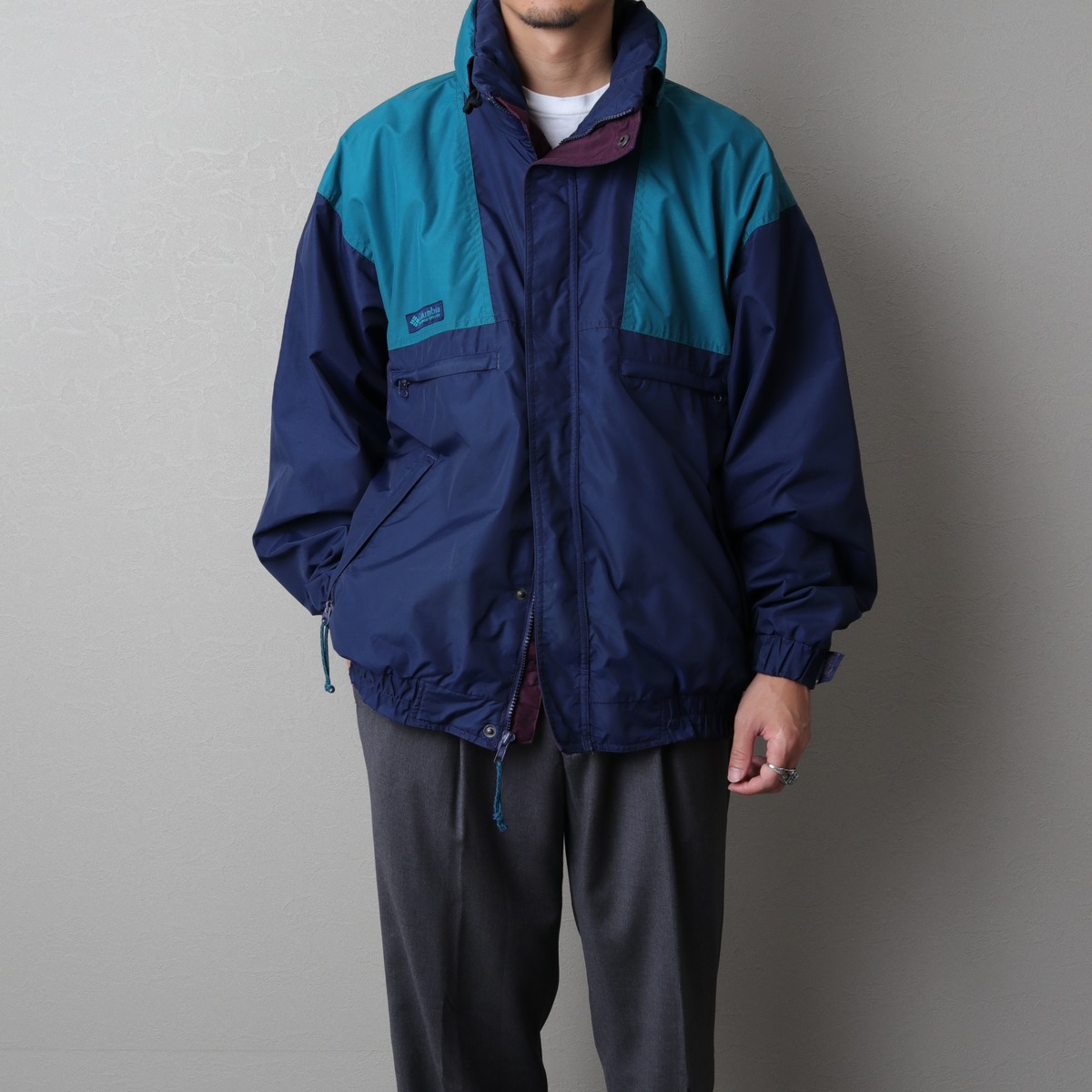1990's Columbia Nylon Shell Jacket "Vamoose" 322144 | ulc vintage [used ...