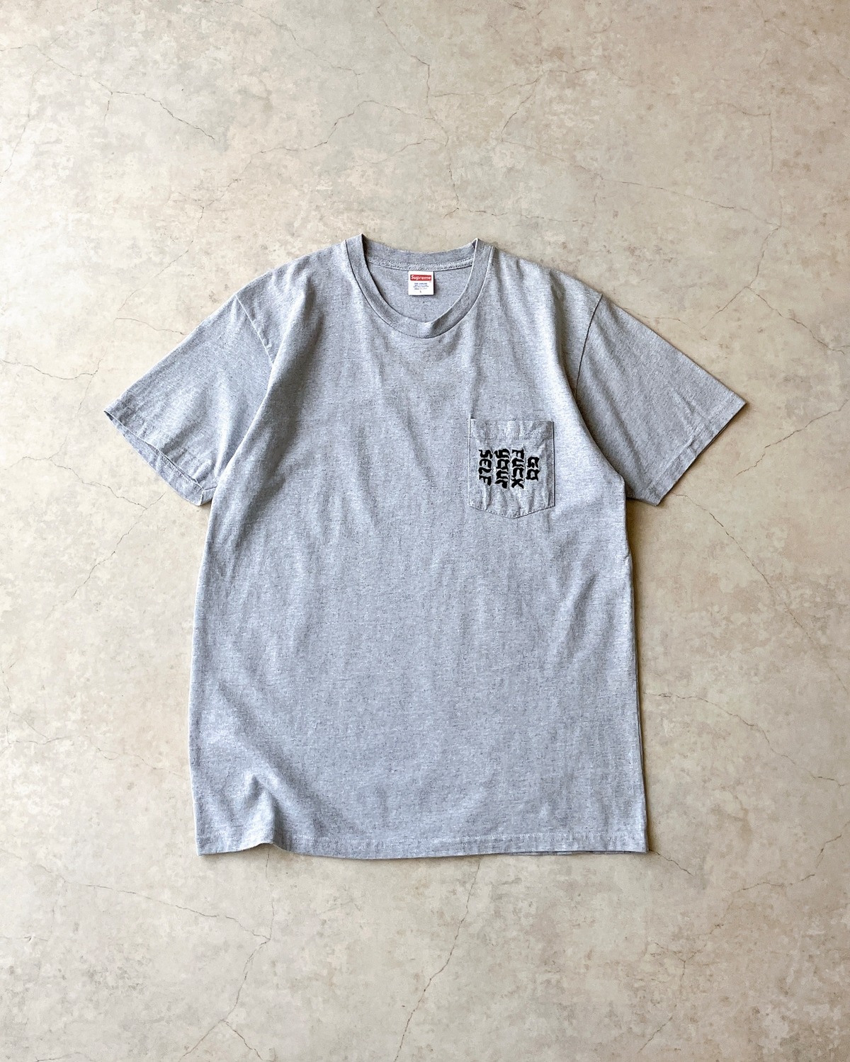 00s Supreme "GO FUCK YOURSELF" Pocket T-Shirt 2017SS / シュプリーム ポケットTシャツ ...