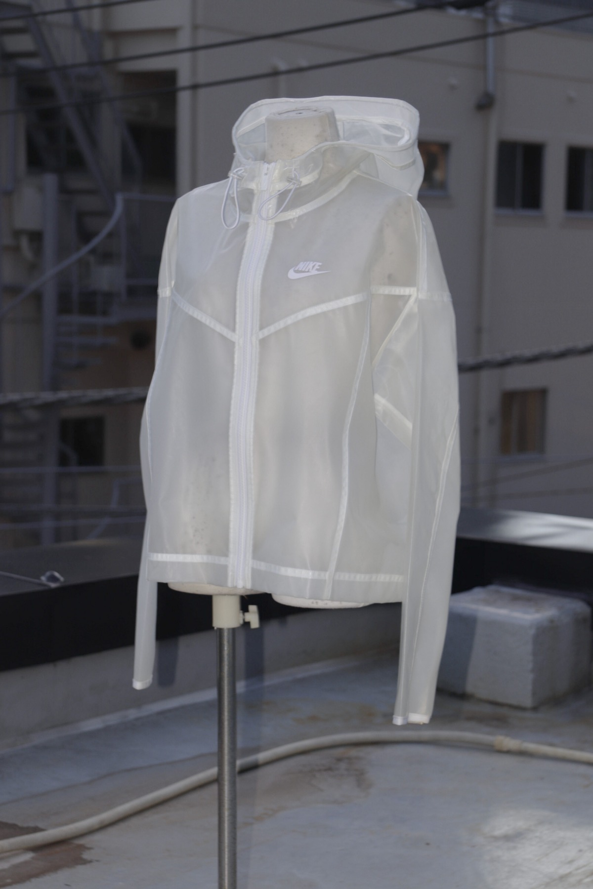 NIKE clear pvc parker | NoMen