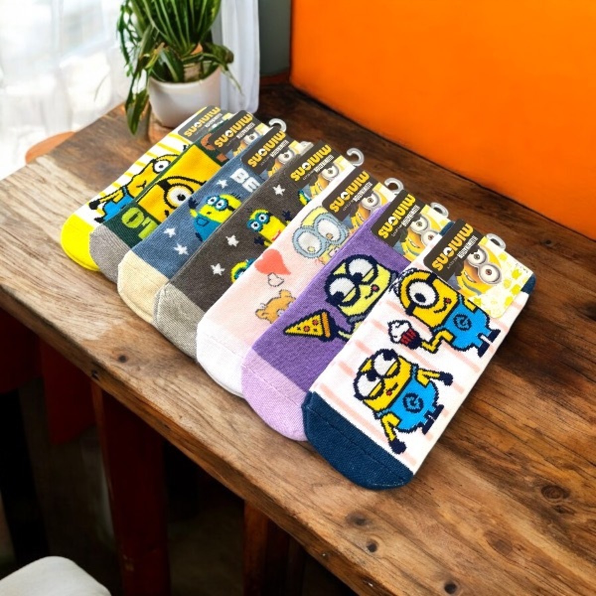 【minion's】12デザインから選べる！ ミニオンズ キャラクター くるぶし丈 ソックス ☆ レディース キッズ ユニセックス アンクル ...