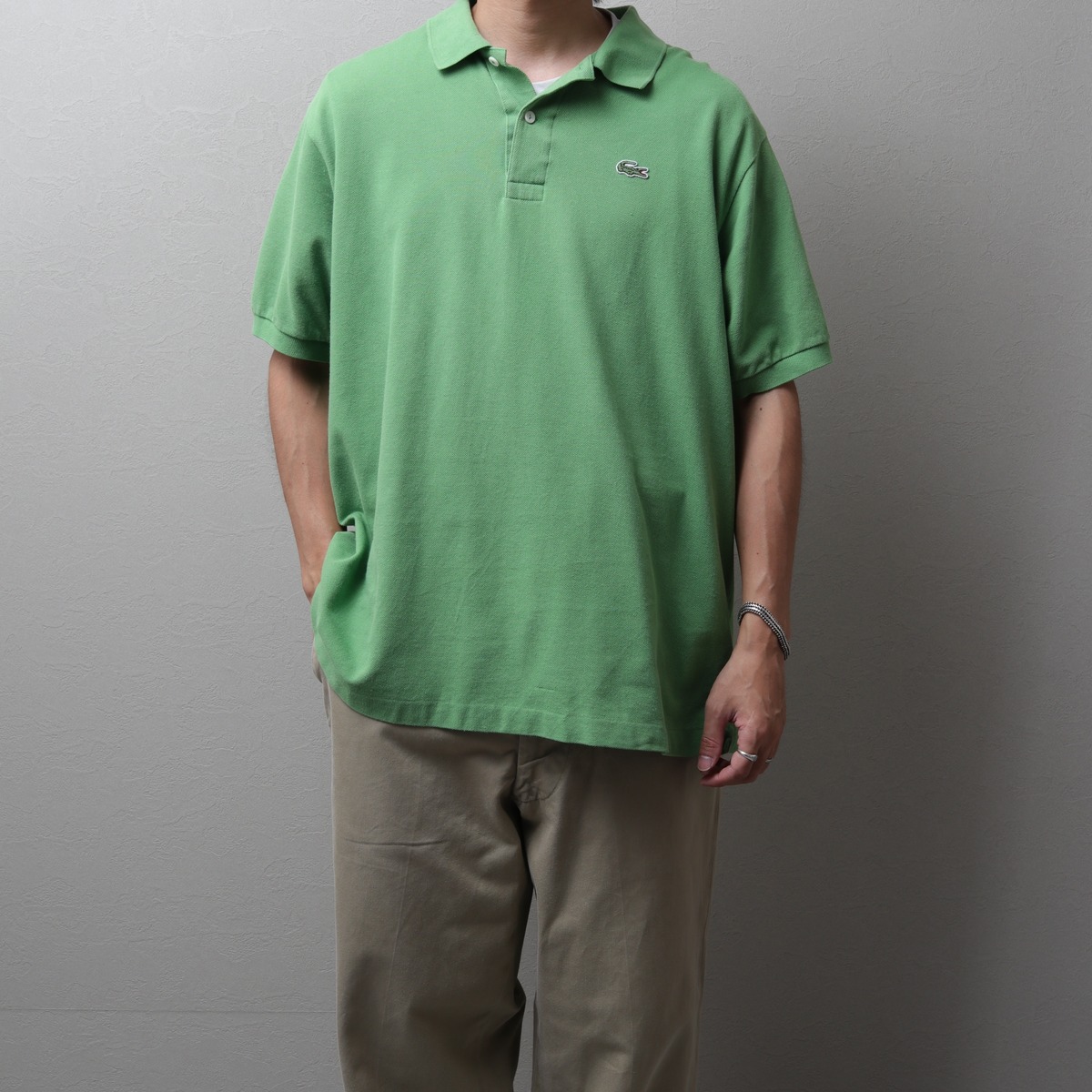 90~00's LACOSTE S/S Polo Shirt "geen 7" 122046 | ulc vintage [used ...