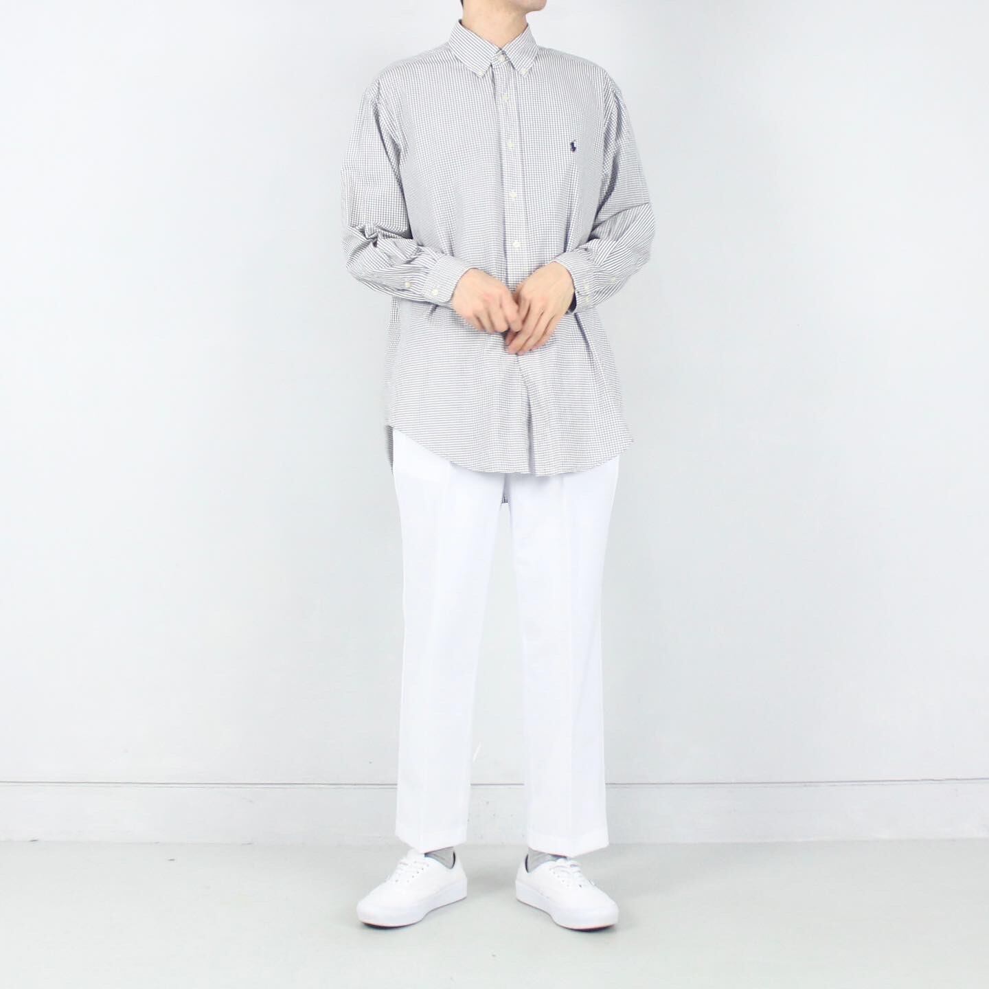 Ralph Lauren B.D コットン チェックシャツ【FF-5272】 | cv