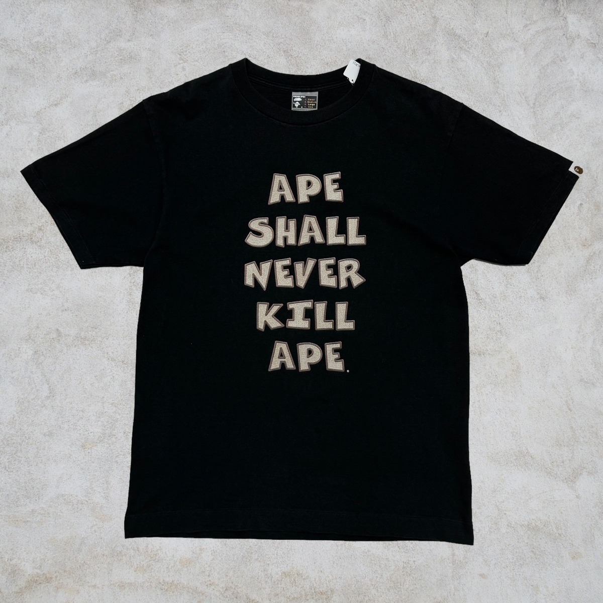 90’s~00’s A BATHING APE Design Tee “APE SHALL NEVER KILL APE”【Other ...