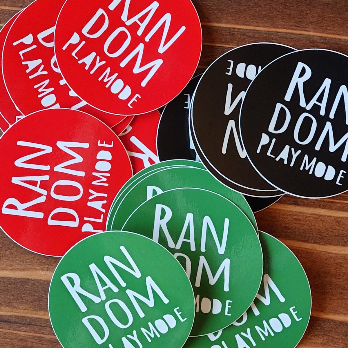 RANDOM PLAY MODE STICKER -Logo- | RANDOM PLAY MODE