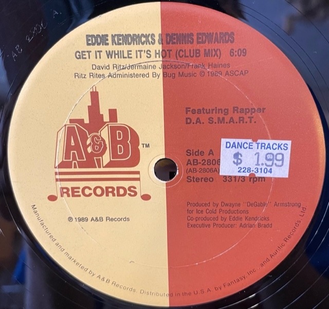 Eddie Kendricks & Dennis Edwards " Get It While It's Hot!" 12" | EAD RECORD