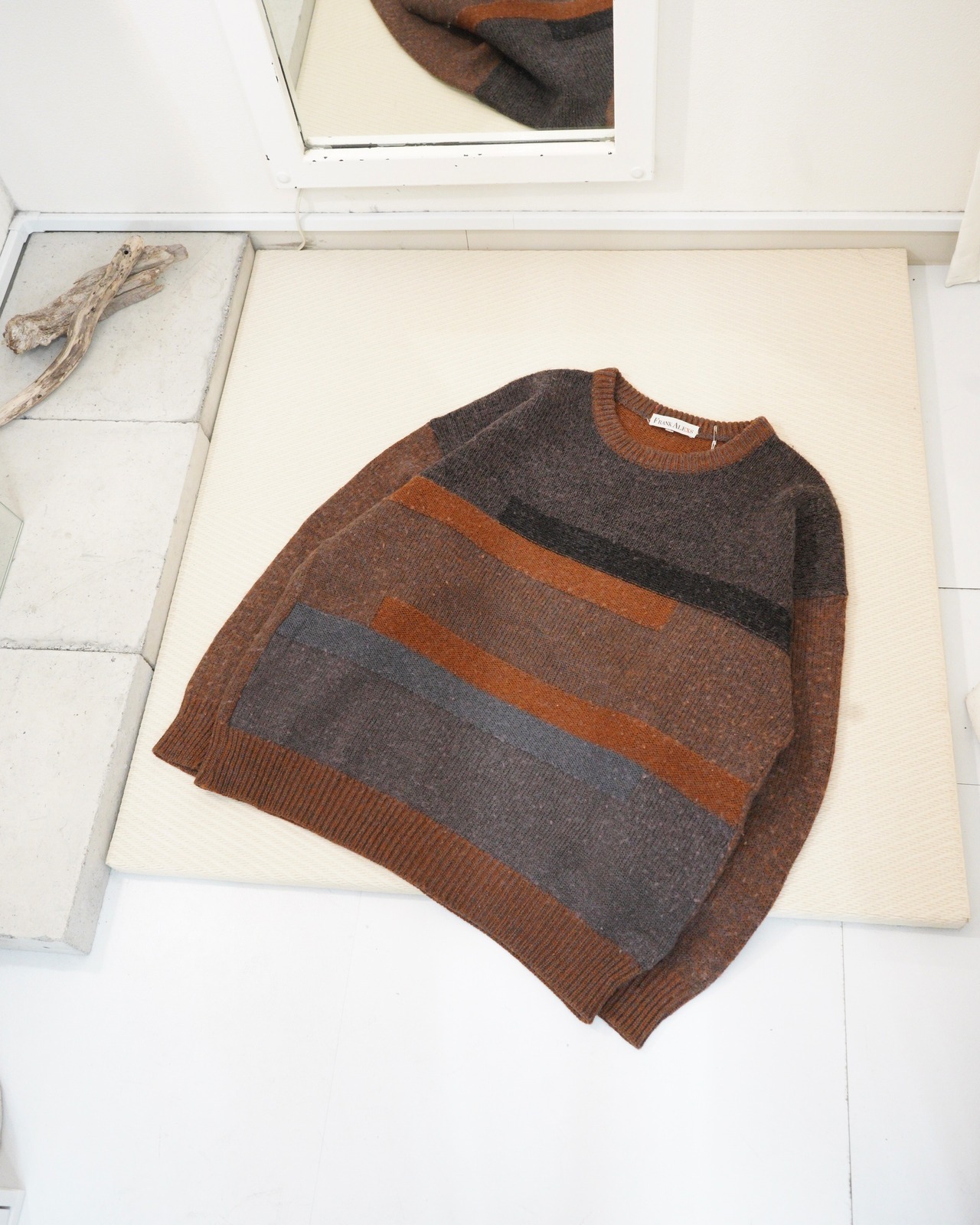 【FRANK ALEXS】Wool×Acrylic knit | used.memento