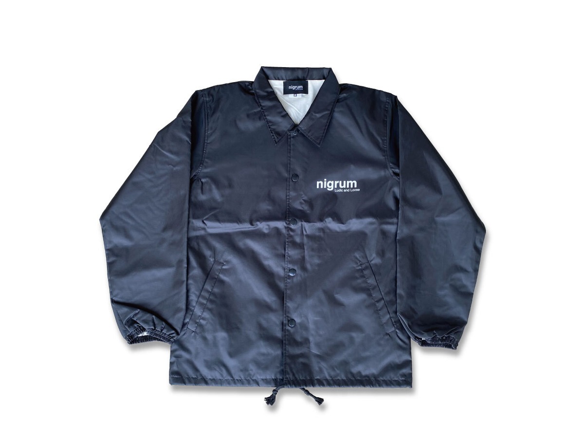 Team Coach Jacket | nigrum -ludic and loose-