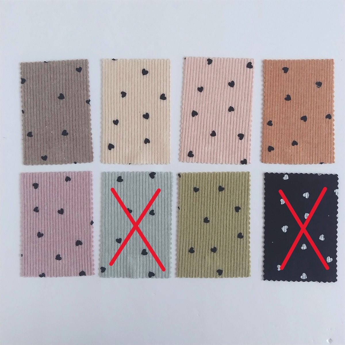 【予約販売】R-022リブニット ハートドット | Cumin fab