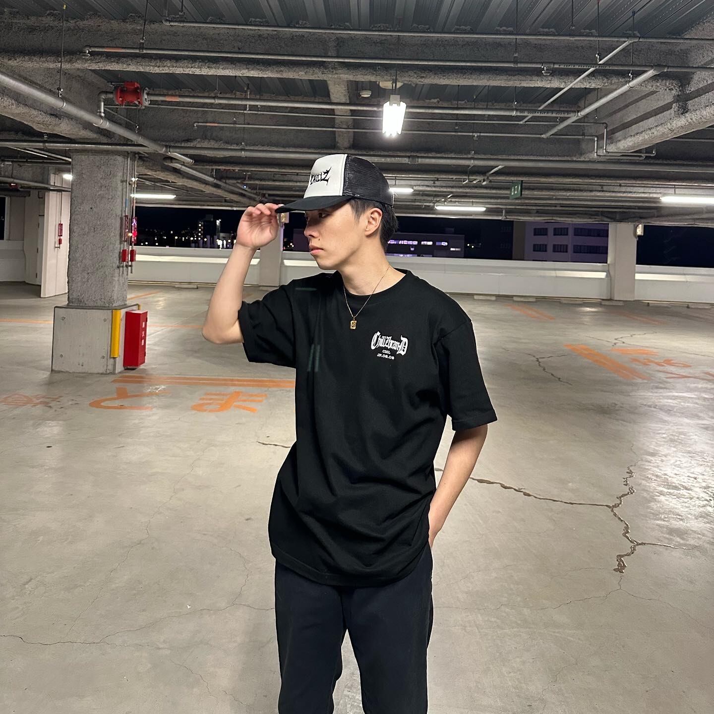 chillz basic logo Tee/BLACK | chillz brand