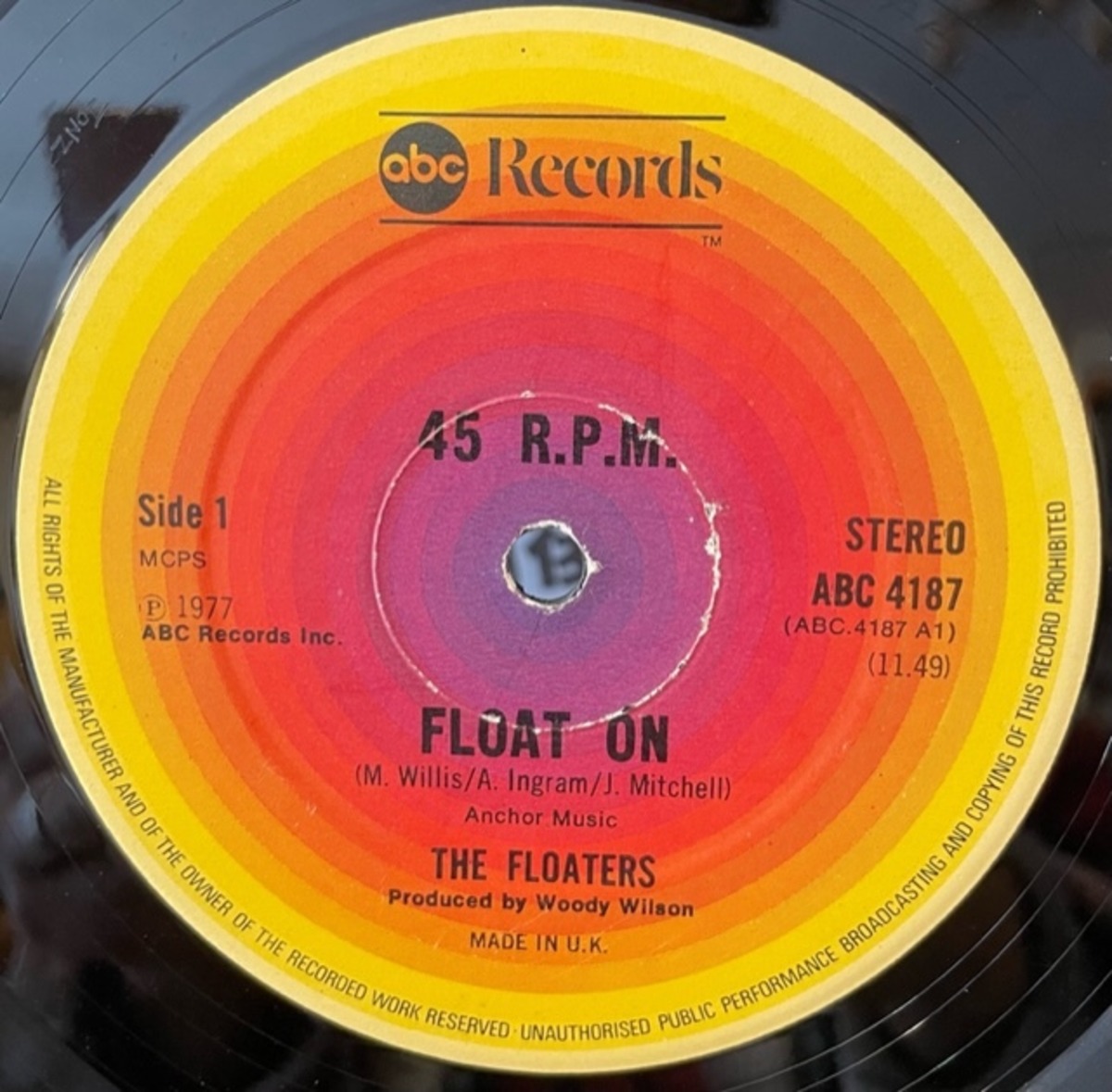 THE FLOATERS "FLOAT ON" 12" | EAD RECORD