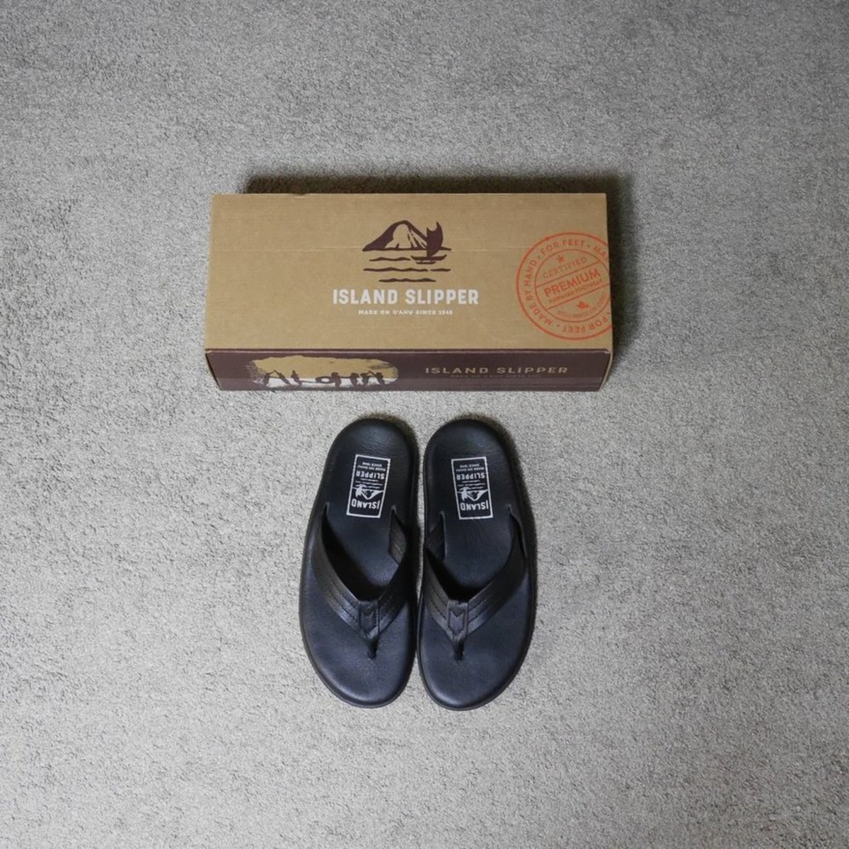 ISLAND SLIPPER PB202 アイランドスリッパー 黒 US7 | GMD STORE