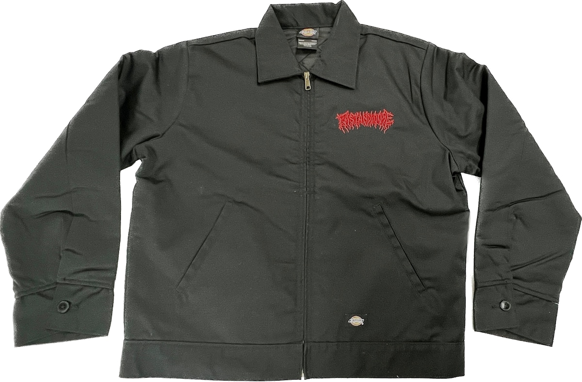 【FAST AND LOOSE】Embroidered Dickies Eisenhower Jacket | ÖLIVE BMX SERVICE