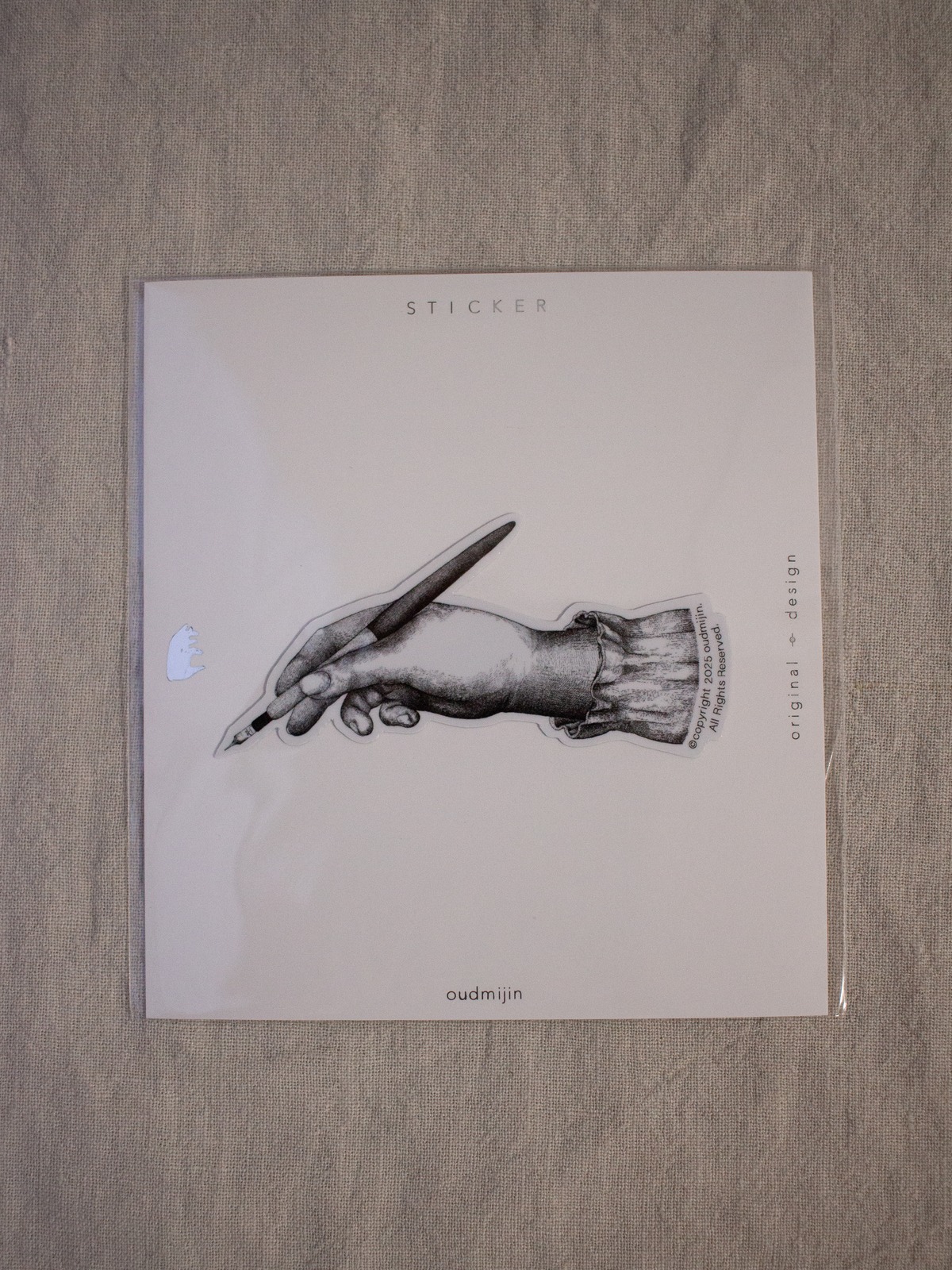 oudmijin ステッカー ダンシングペンポイント | LETTER STAND lolo