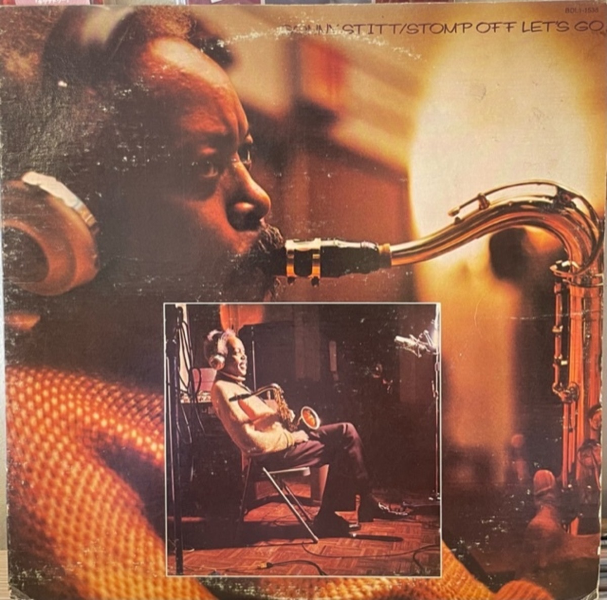 SONNY STITT "STOMP OFF LET'S GO" US PROMO LP | EAD RECORD