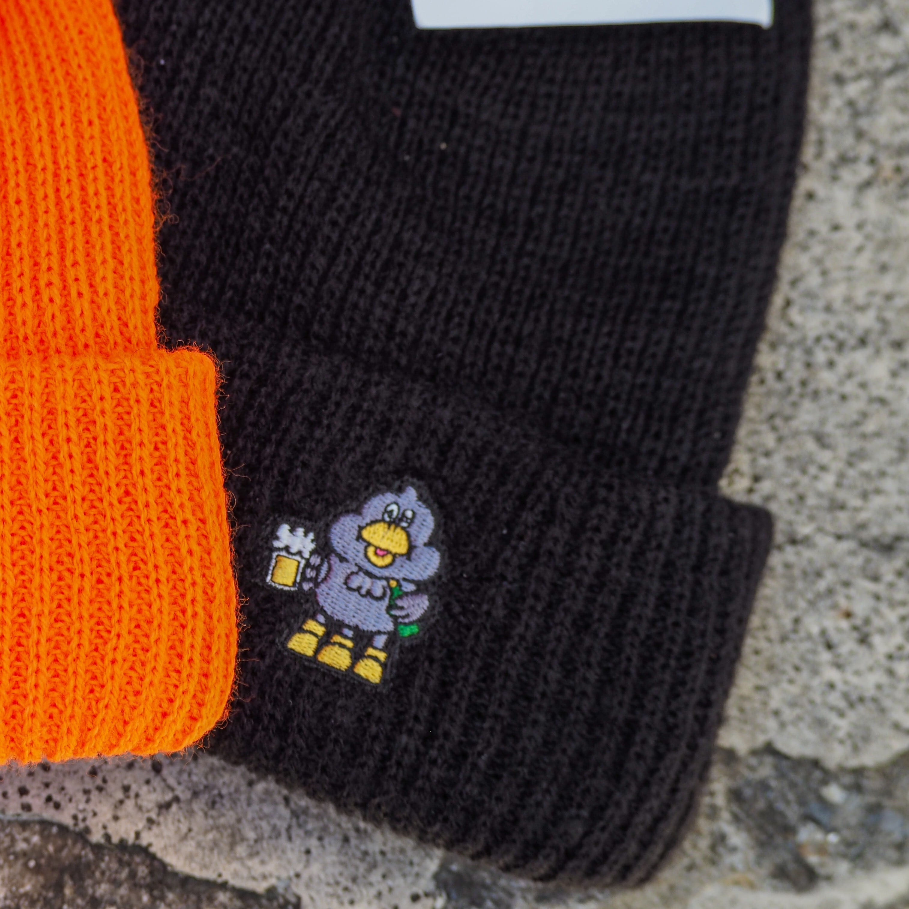 DUCKROW 刺繍 ニットキャップ | DUCKROW DEPART