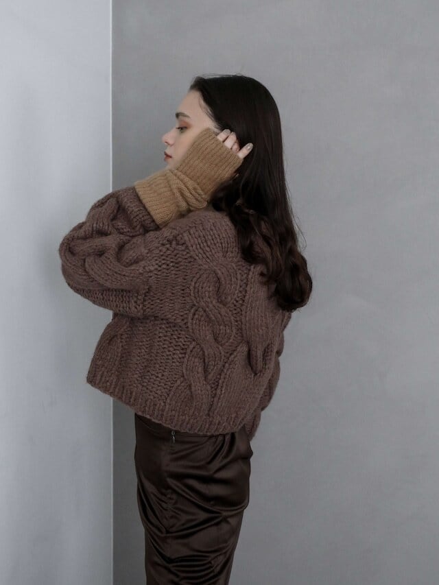 handmade cable knit | Katrin TOKYO handmade cable knit | Katrin TOKYO