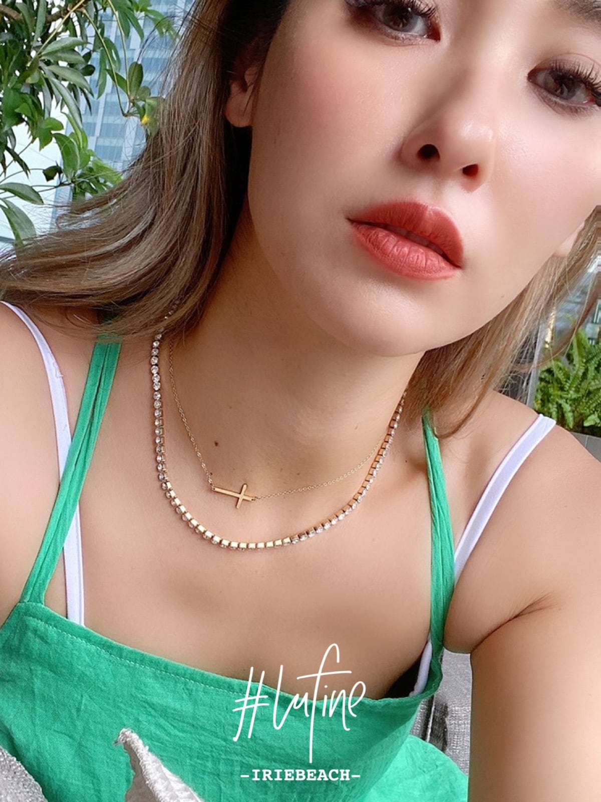 lufine】Tennis chain necklace | IRIEBEACH lufine】Tennis chain necklace | IRIEBEACH