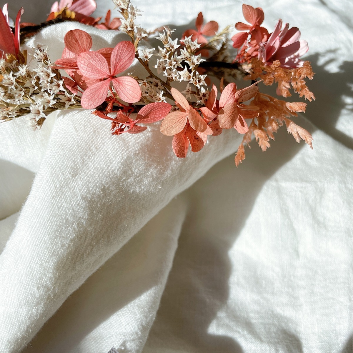 【Flower Crown】くすみピンク | AN.urk