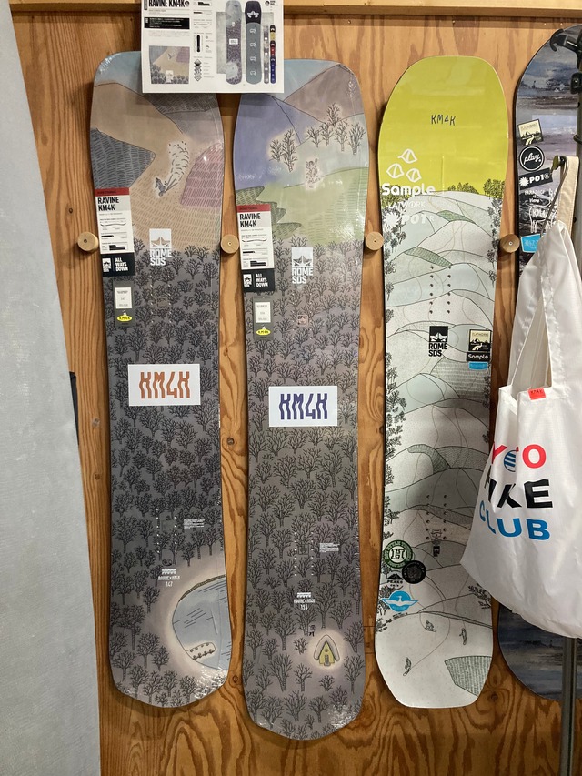 【KM4K】 ROME SDS SNOW BOARD "RAVINE KM4K" ラヴィーン カモシカ | FLATWORKS