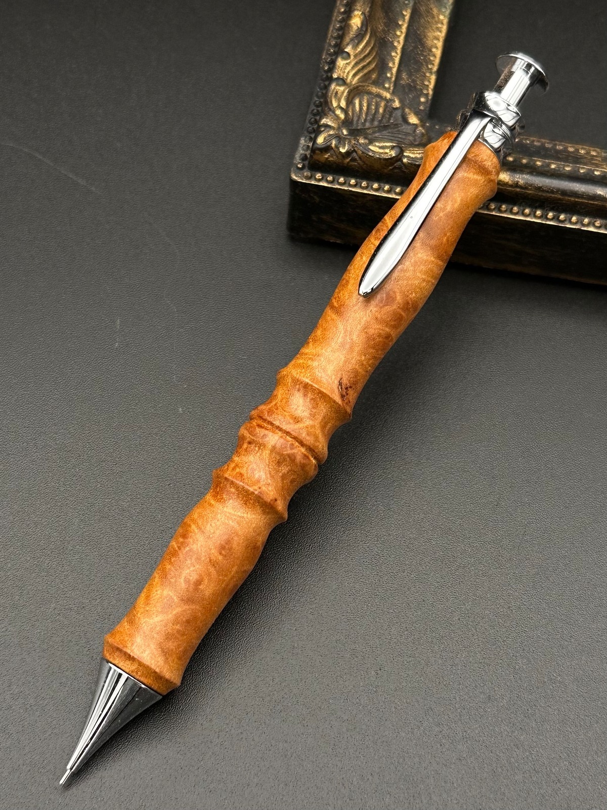 マーブルウッド/木軸サンピューラ シャープペンシル オリジナル金具 | Flamberg