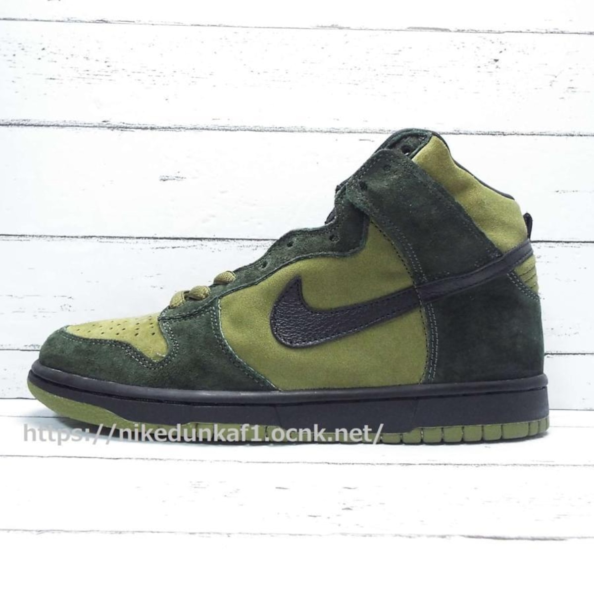 305050-303 未使用 2003年製 Nike Dunk SB High "Hulk" ナイキ ダンク SB ハイ "ハルク"モデル ...
