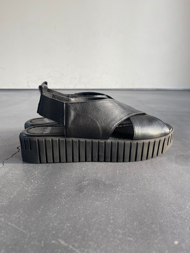 Mollini Platform leather sandals | mambo ladys