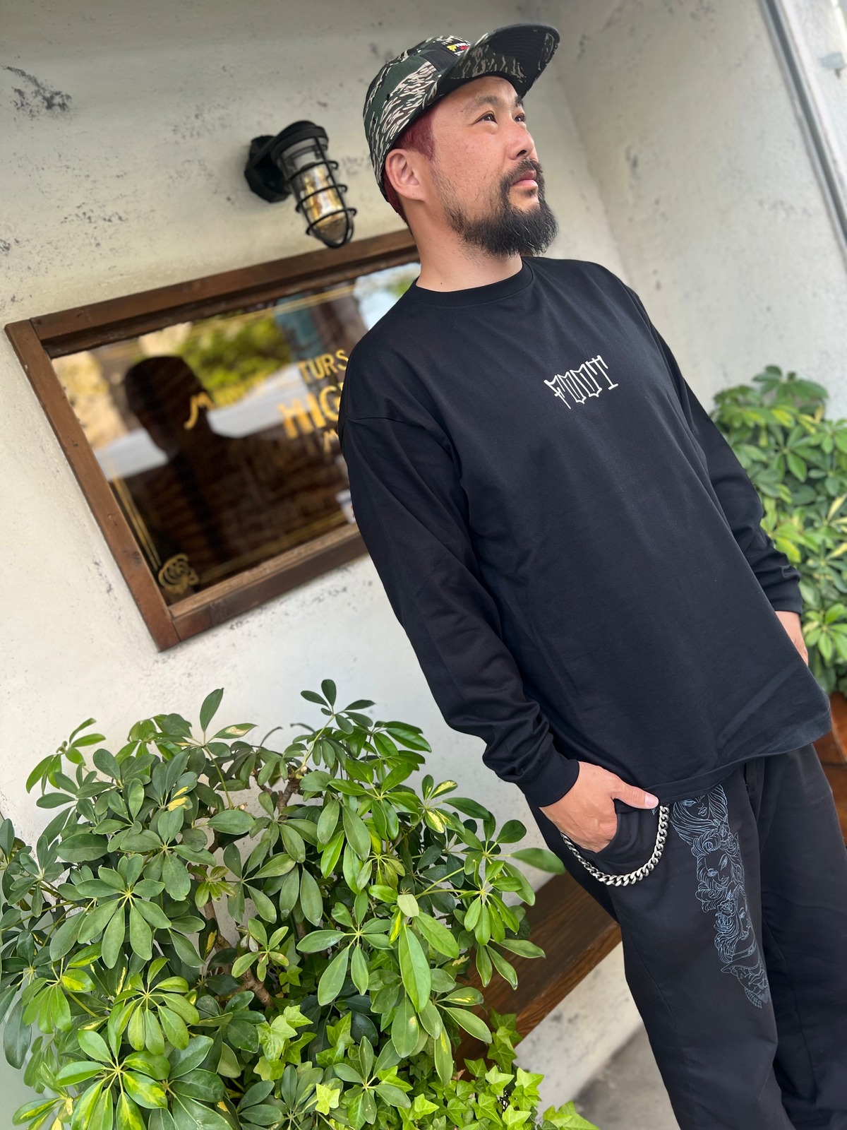 skull darts -long sleeve Tee- | Foot clothing