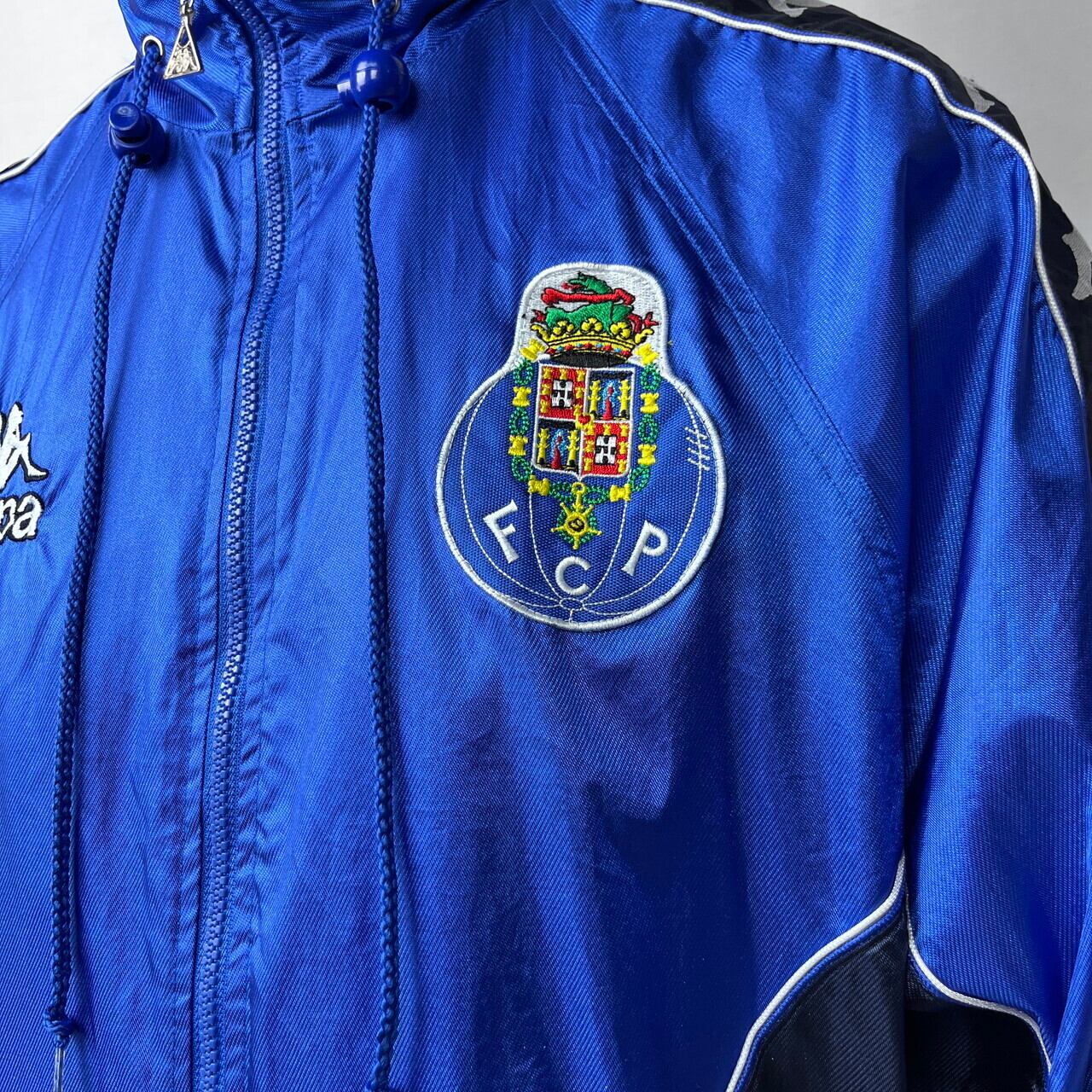 90〜00年代 KAPPA カッパ FC PORTO FCポルト ナイロントラックジャケット メンズXL相当 古着 90s 00s ビンテージ ...