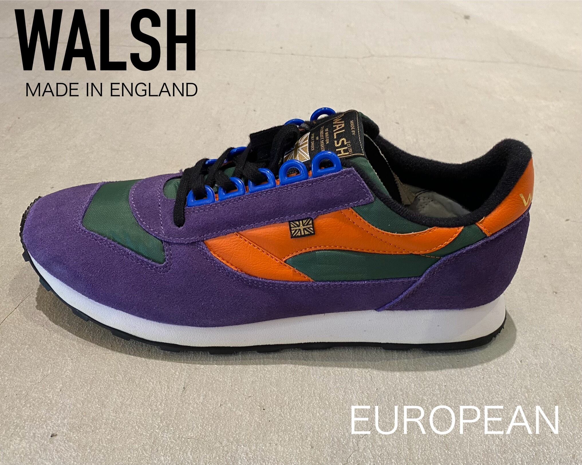 Norman Walsh Footwear EUROPEAN （GREEN / PLUM / ORANGE） | Pay ID