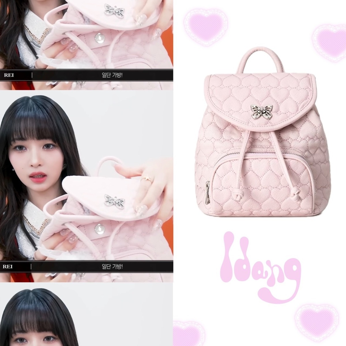 ★IVE レイ 着用！！【Idang】mini back pack - 3COLOR | もごつ
