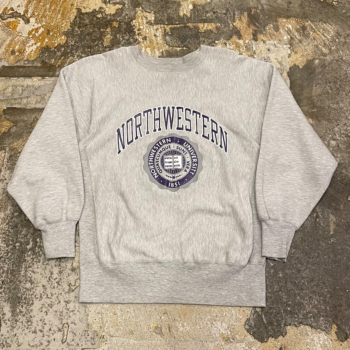 90's Champion REVERSE WEAVE "NORTHWESTERN university" | spike osu