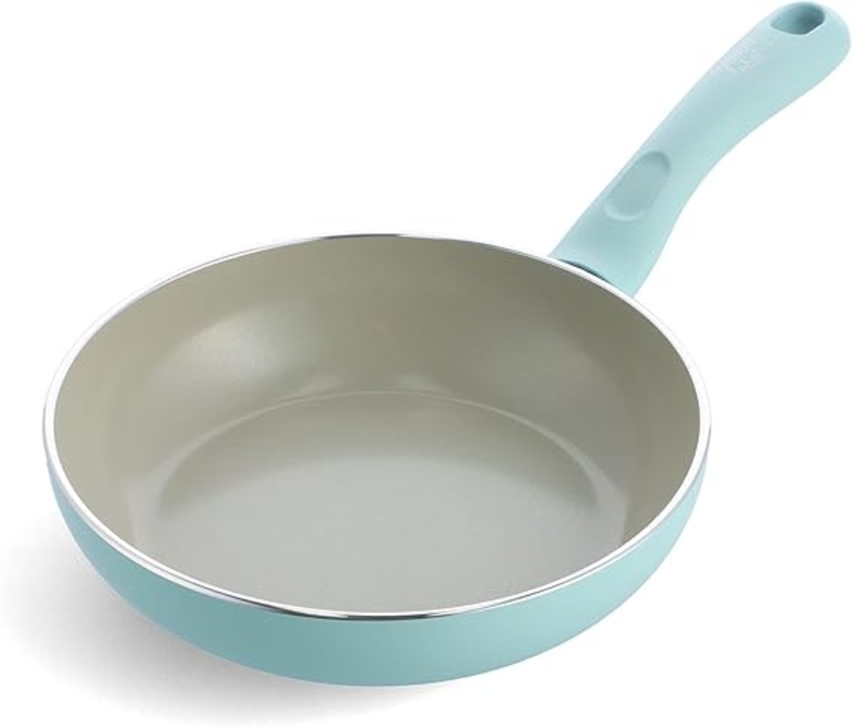 グリーンパン(Greenpan) グリーンシェフ フライパン 20cm IH 対応 セラミック加工 内外面こびり付きにくくてお手入れ簡単 有害 ...