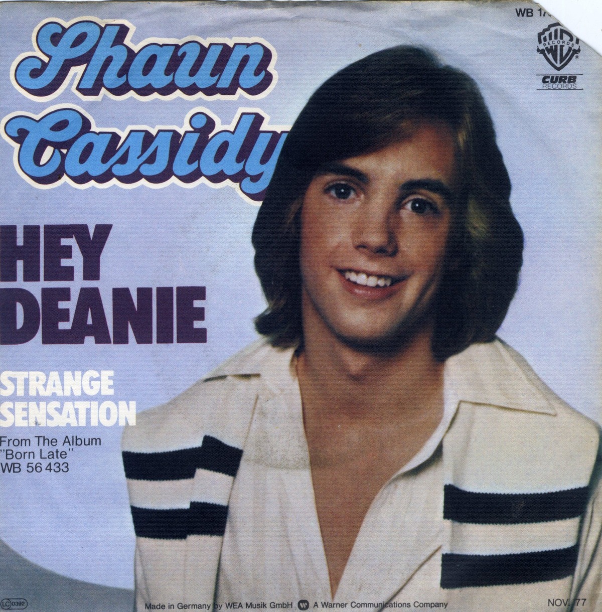 SHAUN CASSIDY - Hey Deanie 7" | urban enemy
