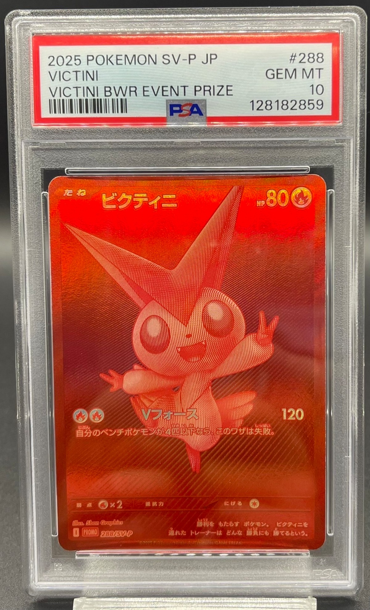横浜店 PSA10 ビクティニ(BWR仕様)【P】{288/SV-P} | ワンピース・ポケモンカードシングル専門店 猫太郎のお店