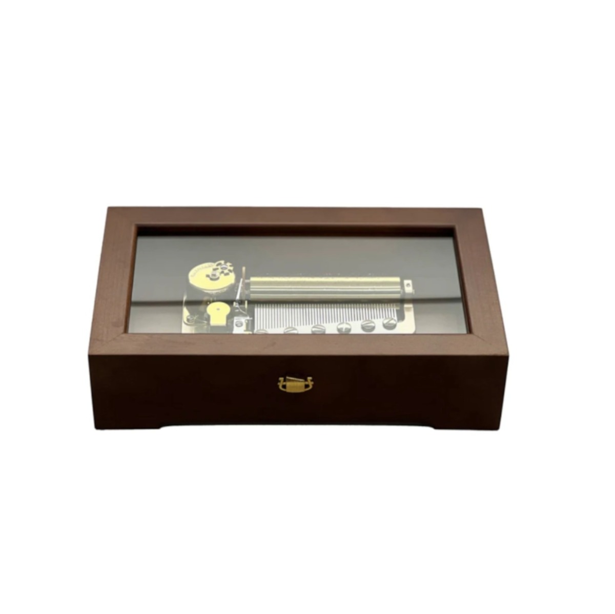 When You Wish Upon a Star - Pinocchio -72Note Music Box Top Glass Box ...