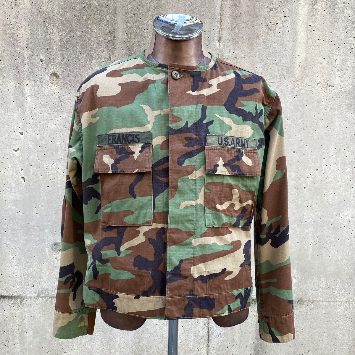 U.S. ARMY BDU WOODLAND CAMO SHORT JACKET | PPF vintage & remake