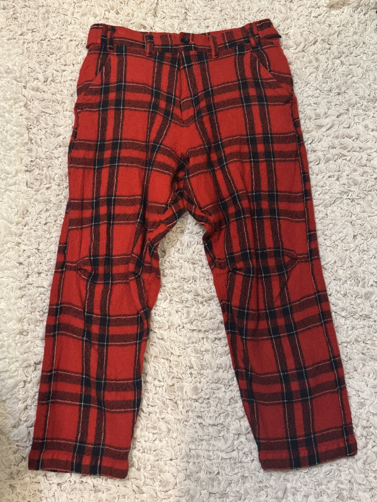 COMME des GARCONS SHIRT 22AW チェックウールパンツ | buffroom