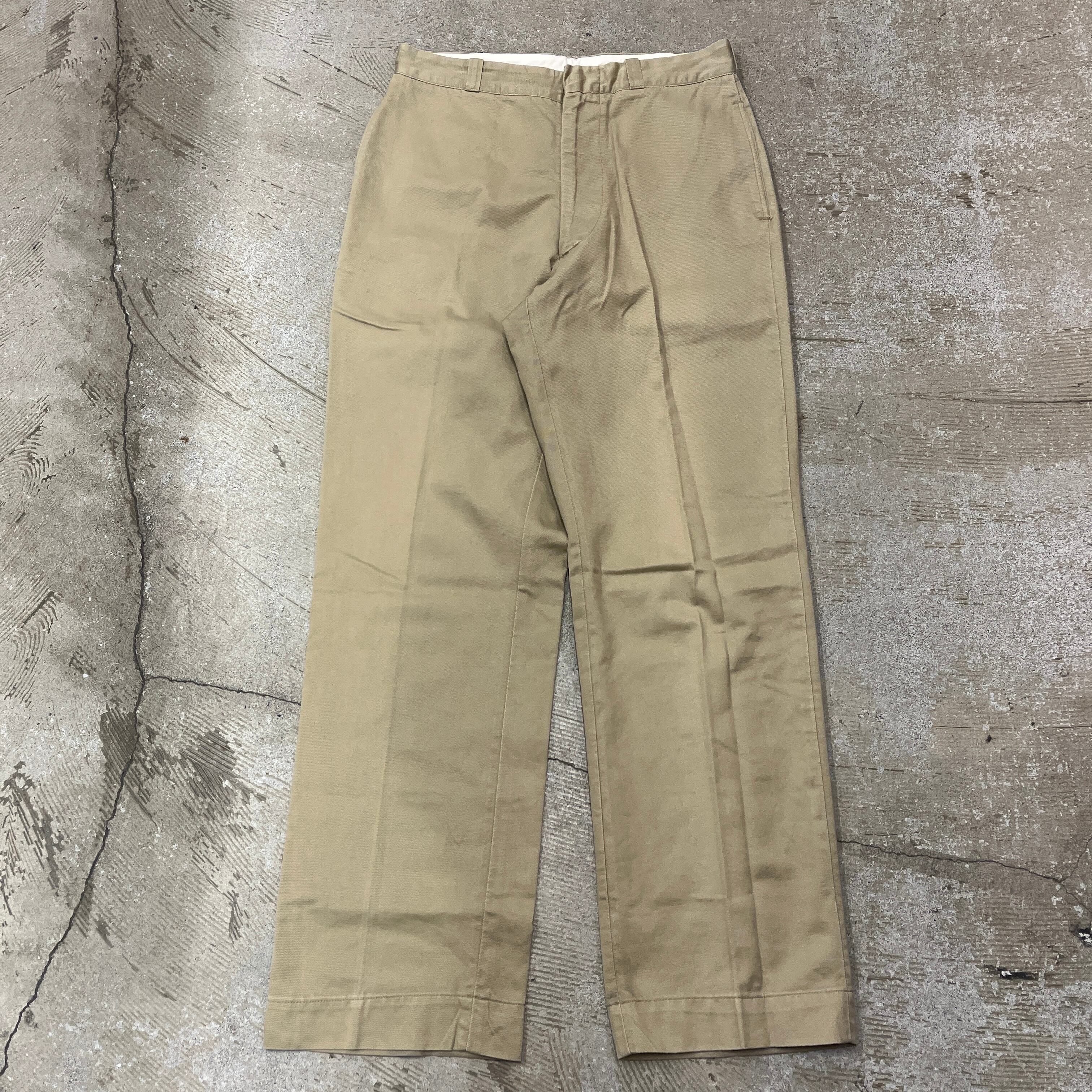 1970s US ARMY CHINO PANT | safarionline