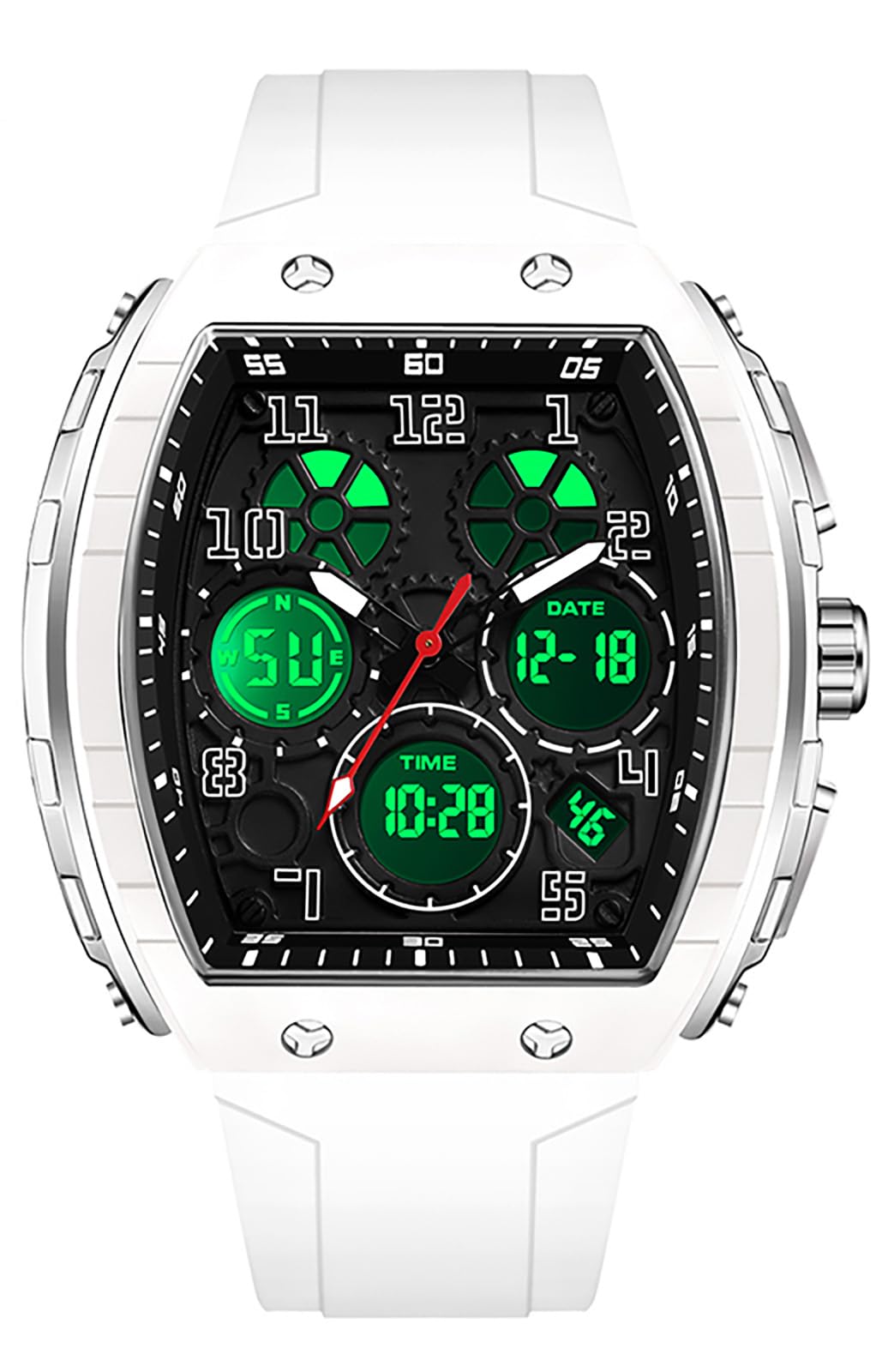 Mastop Men's Outdoor MultiFunctional Sports Watch Alarm Countdown Timer ...