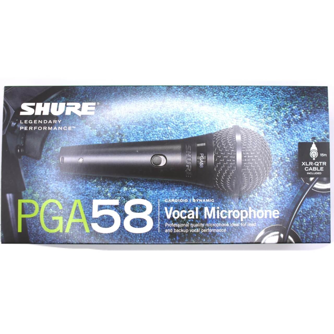 SHURE PGA58-QTR-J ダイナミックボーカルマイク | 西尾楽器BASE店 | 楽器通販