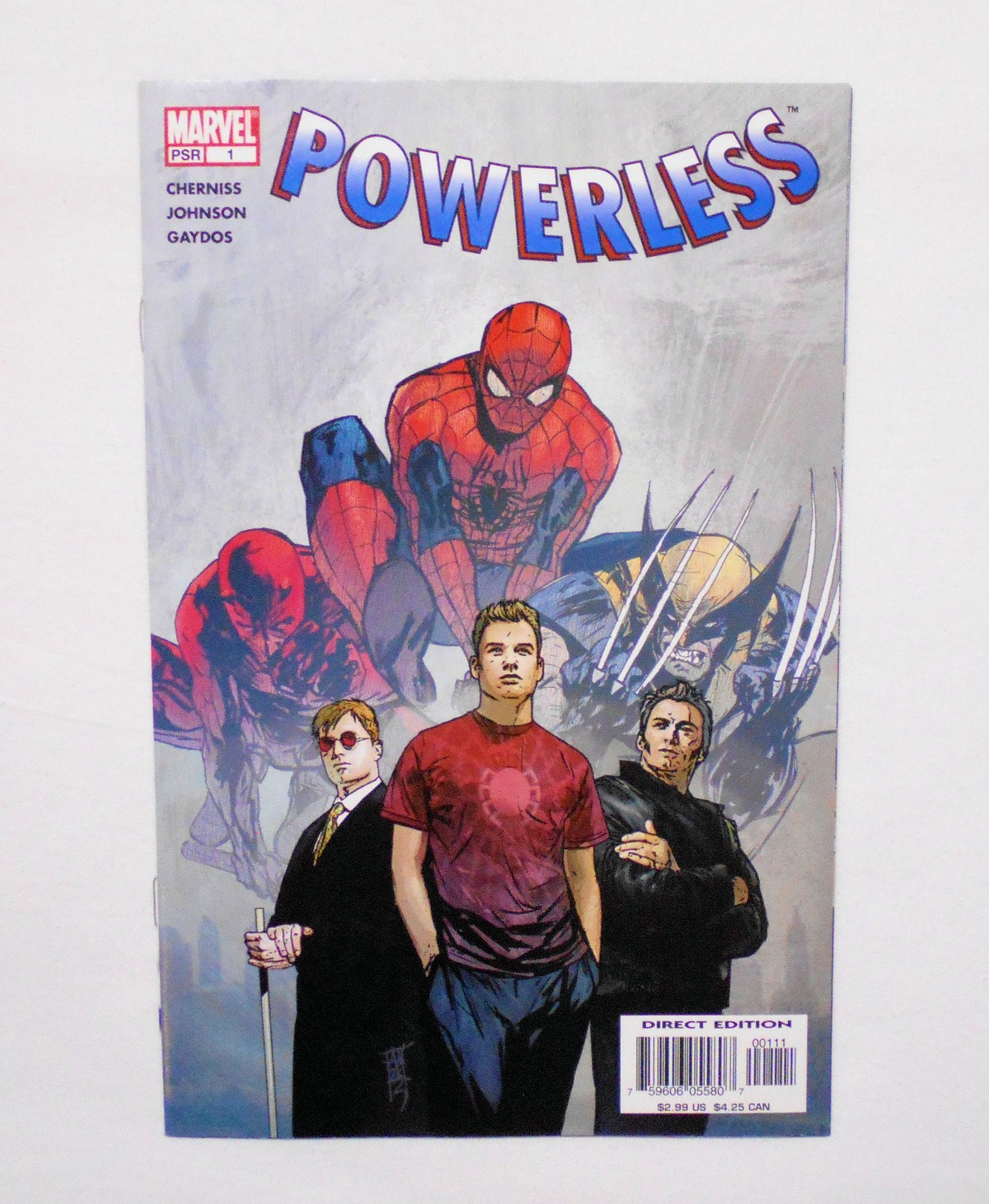 【POWERLESS: SPIDER-MAN/WOLVERINE/DAREDEVIL】 NO.1 MARVEL ＜2004年＞ アメコミ ...