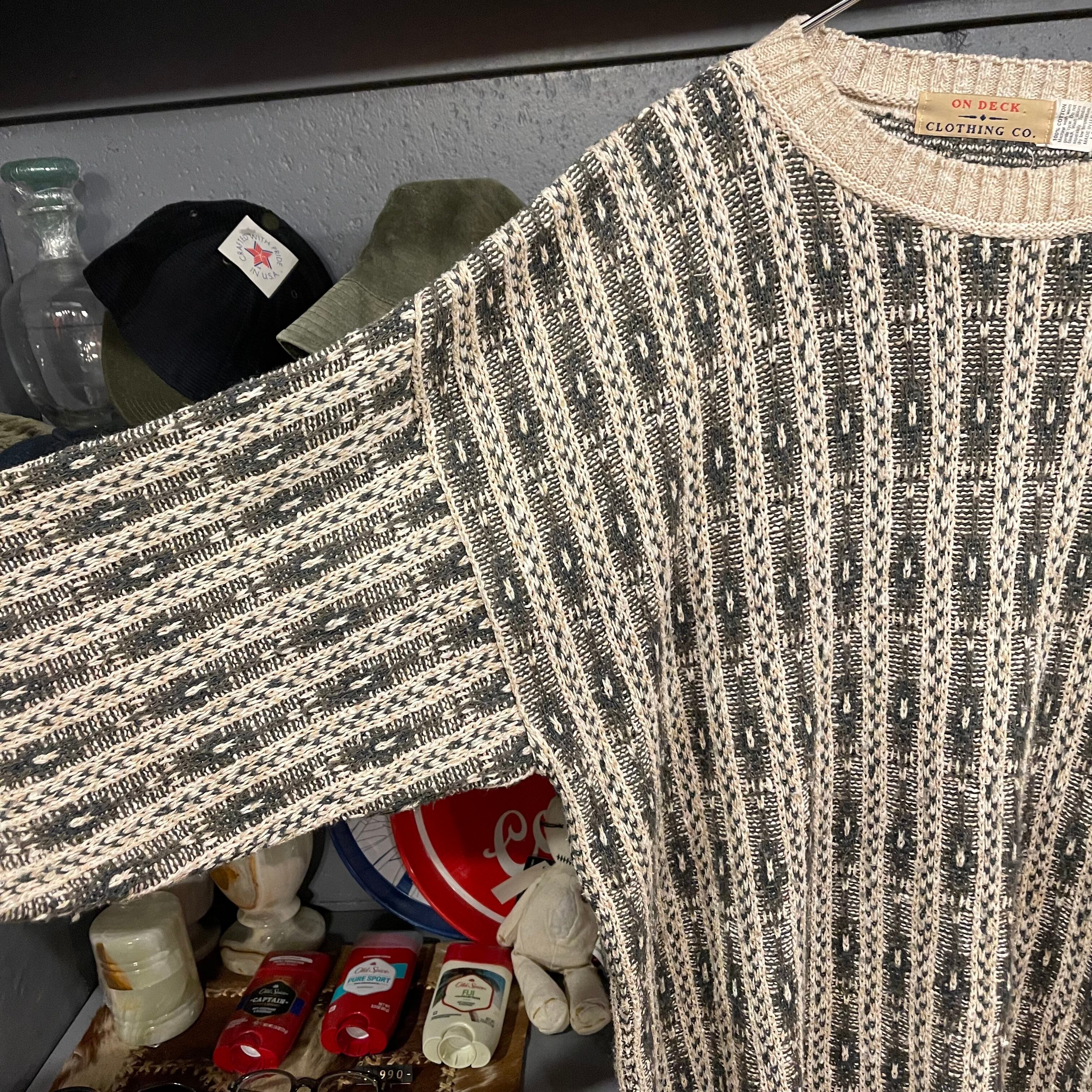 ON DECK CLOTHING CO Cotton Knit Sweater | VOSTOK