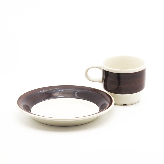 ARABIA Inari C&S（アラビア イナリ カップ＆ソーサー 茶） | bero弁天長屋｜オリジナル家具と北欧ヴィンテージ食器販売