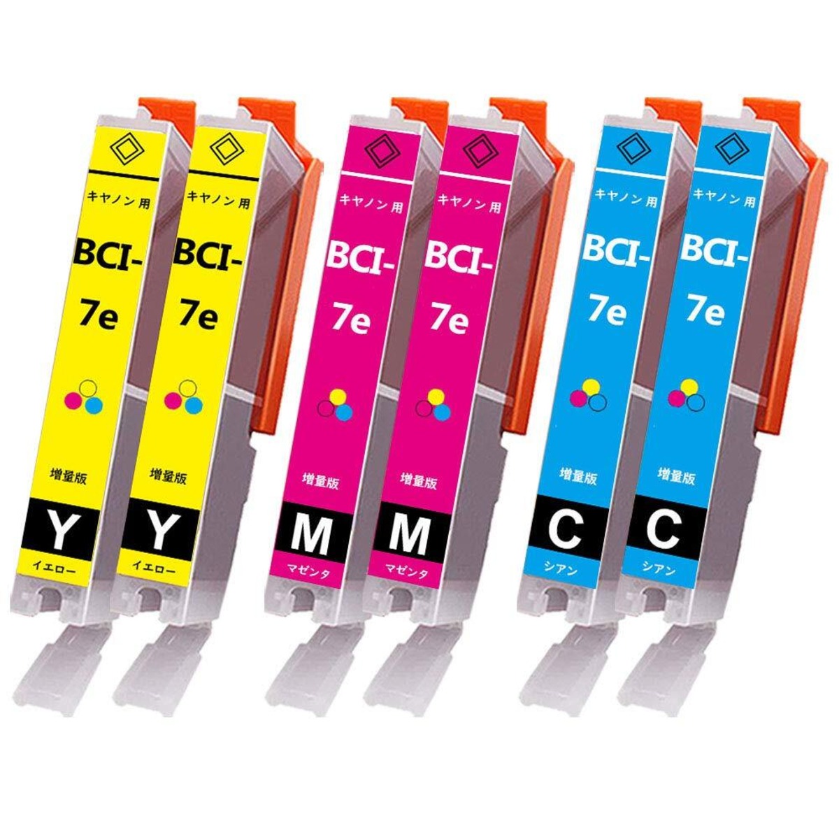 【新着商品】キャノン用 BCI-7e (2C/2M/2Y)互換 インク カートリ | Shop Squad