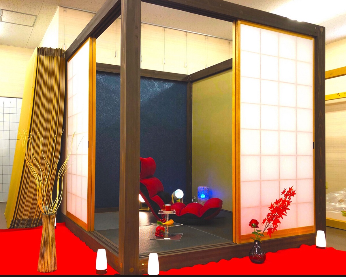 Japanese Zen Tea House [DIY home 侘寂 Samurai] Well-being in office ...